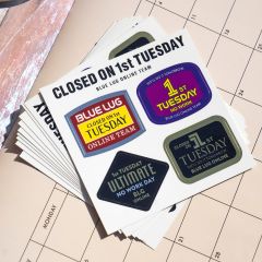 STICKER & DECALES - ACCESSORIES - BLUE LUG GLOBAL ONLINE STORE