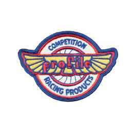 *PROFILE RACING* vintage re-pop patch - BLUE LUG GLOBAL ONLINE STORE