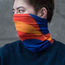 *MASH* waves neck gaiter - BLUE LUG GLOBAL ONLINE STORE