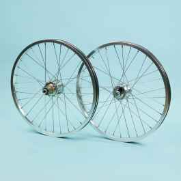 *CRUST BIKES* dynamo&disc brake 20" wheelset (polish) - BLUE LUG GLOBAL ...