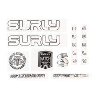 *SURLY* born to lose frame decal (white) - BLUE LUG GLOBAL ONLINE STORE