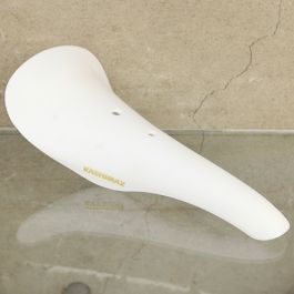 *KASHIMAX* aero bmx saddle (white) - BLUE LUG GLOBAL ONLINE STORE