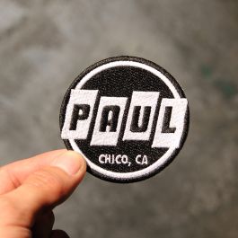 *PAUL* classic logo patch - BLUE LUG GLOBAL ONLINE STORE