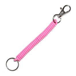 *SUPER COIL* clip on key coil (light pink) - BLUE LUG GLOBAL ONLINE STORE
