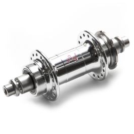*PHILWOOD* low flange track hub rear (silver/fix&free) - BLUE LUG ...