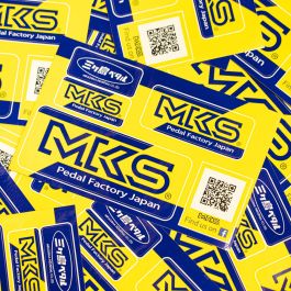 *MKS* logo sticker set - BLUE LUG GLOBAL ONLINE STORE