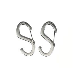 *NITE IZE* s-biner s-hook (silver) - BLUE LUG GLOBAL ONLINE STORE