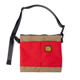 *TAXI BAGS* pouch with strap (L/red/coyote) - BLUE LUG GLOBAL ONLINE STORE