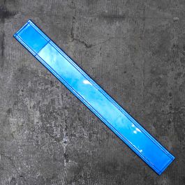 *BLUE LUG* velcro reflector (blue) - BLUE LUG GLOBAL ONLINE STORE