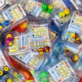 *BRICK CAPS* valve cap - BLUE LUG GLOBAL ONLINE STORE