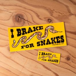 *CAMP AND GO SLOW* i brake for snakes sticker set - BLUE LUG GLOBAL ...